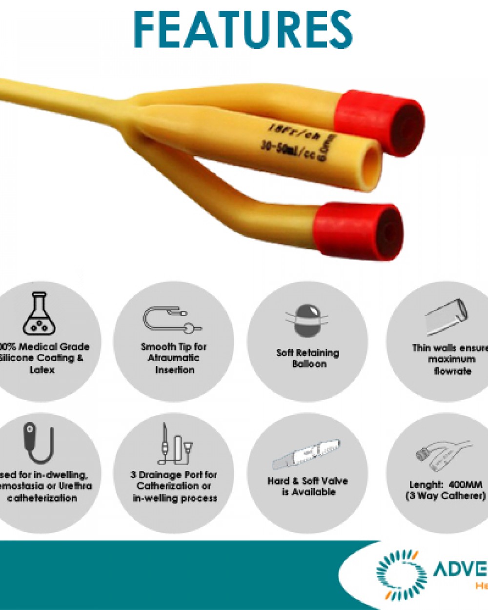 3 way foley catheter