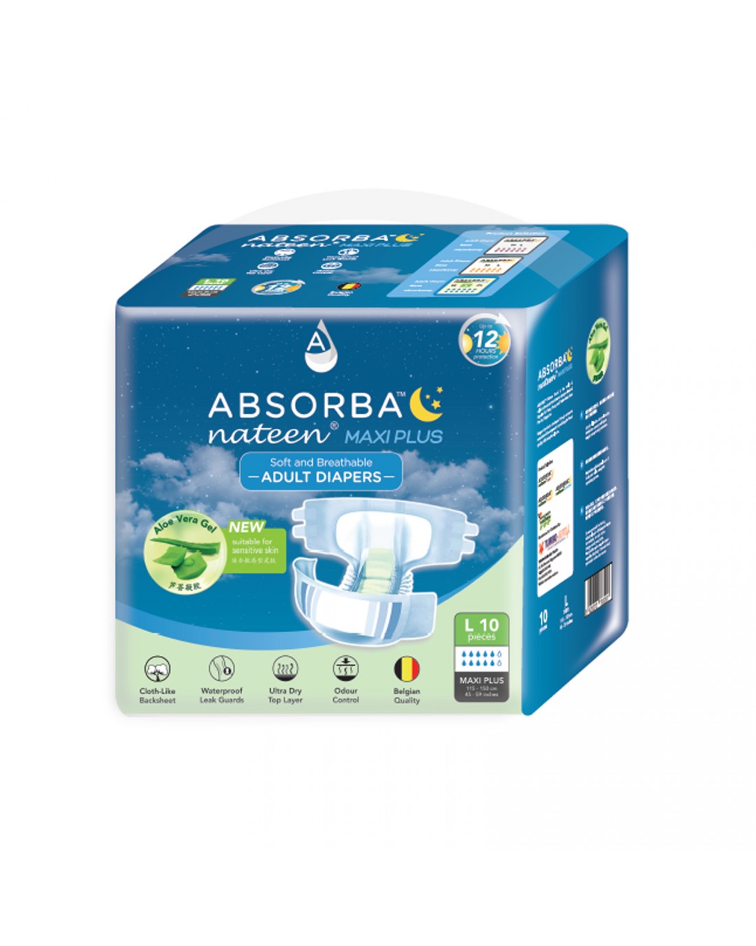 Absorba Nateen Maxi Plus Adult Diaper